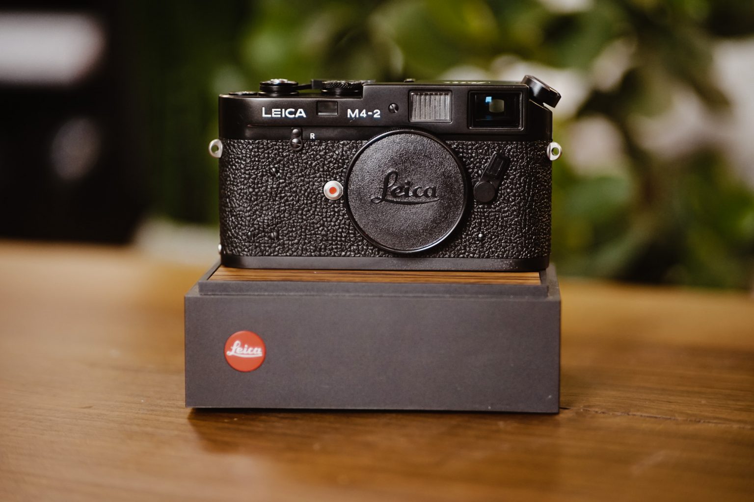 Leica M4-2 Rangefinder 0.72x Black Chrome - Camera Obscura Elburg